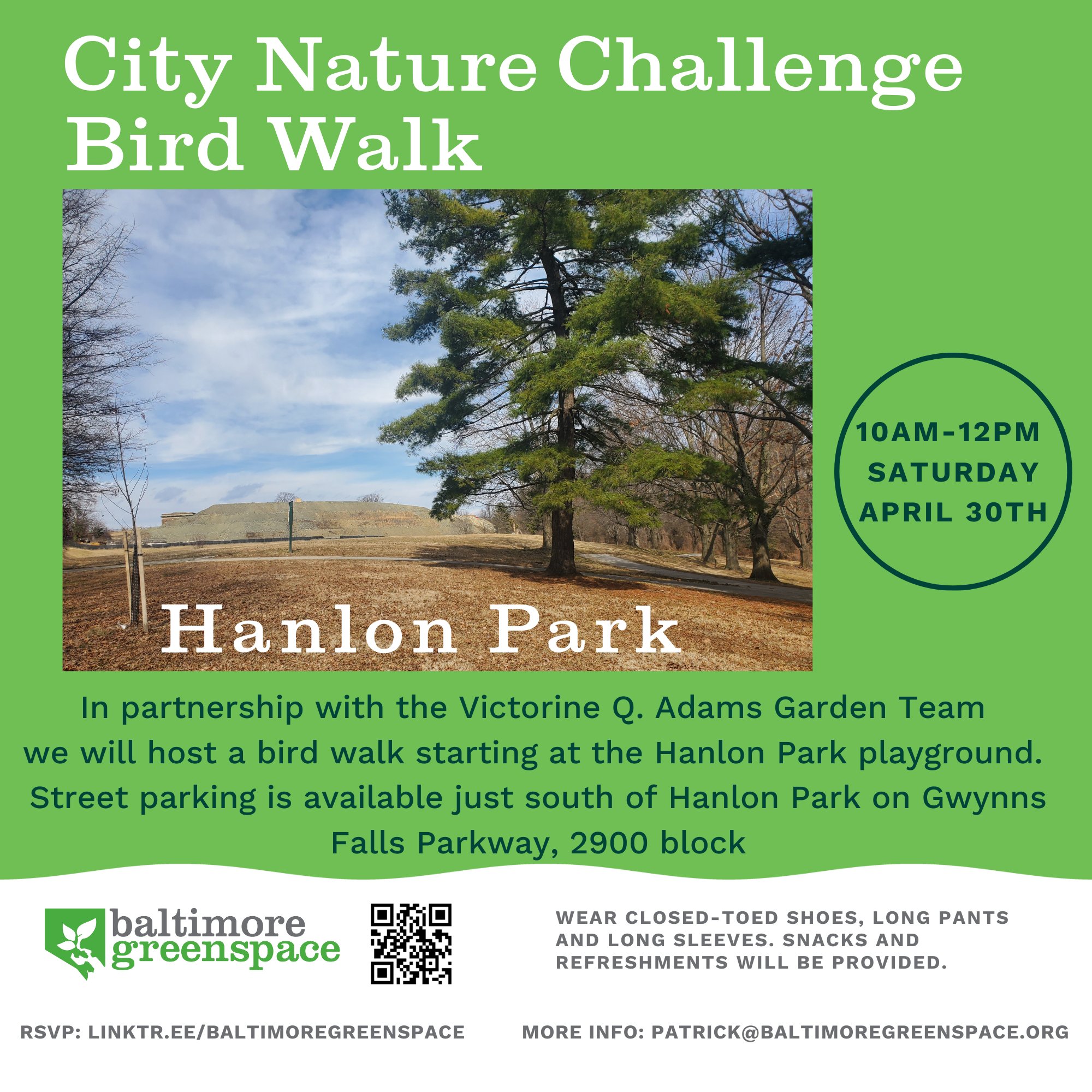 EVENTS – Baltimore Green Space